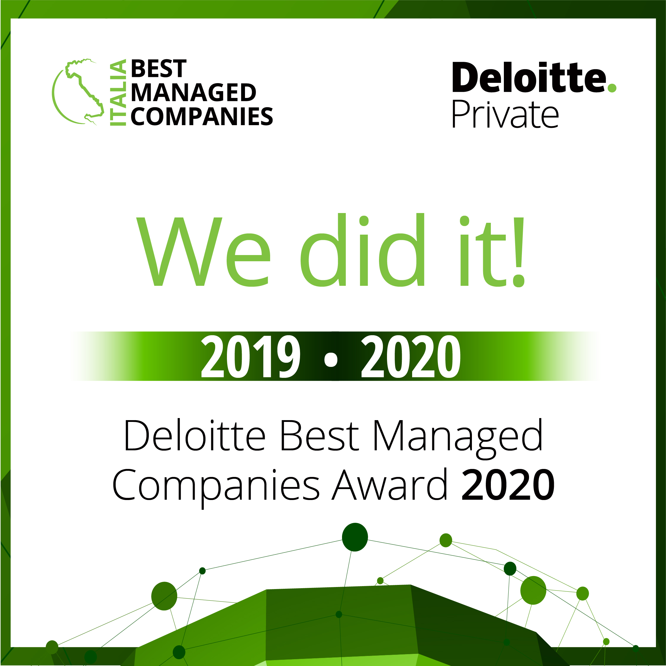 Deloitte “Best Managed Companies” Italy 2020 - Laica